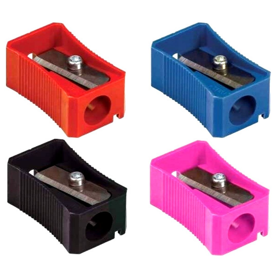 Apontador Plastico Simples Faber Castell - Minas Encadernação